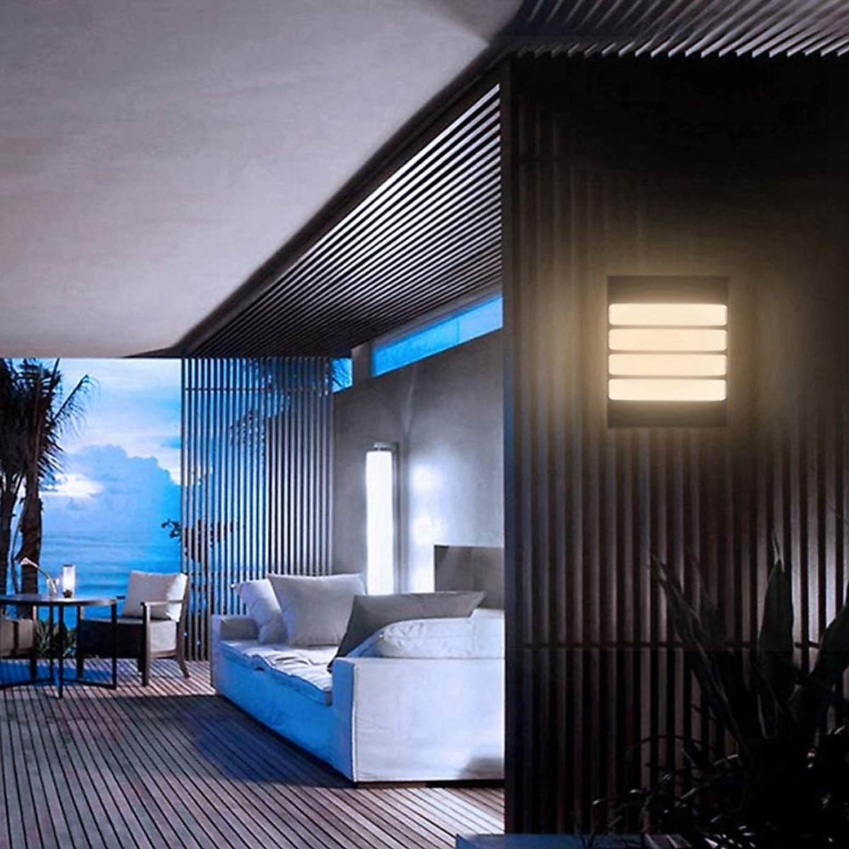 Sales Outdoor Wall Light, Wall Light, Aluminum Alloy Material Adjust The Brightness Easy to Use Garden for Home Interior Cafe Hotel