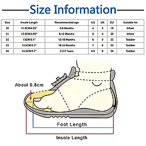 Lykmera Infant Toddle Footwear Winter Toddler Shoes Bottom Indoor Non Slip Warm Floor Socks Shoes Long Fleece Socks Shoes (Blue, 18-24 Months)