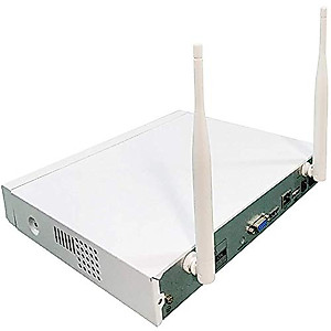 Revo America Wireless 4 Ch. NVR Surveillance System with 4 HD Wireless Outdoor Bullet Cameras