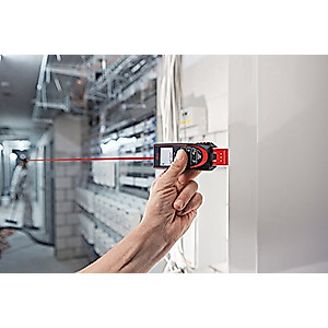 Leica DISTO D2 New 100m/330ft Metric Imperial Laser Distance Measure with Bluetooth 4.0 - Black/Red