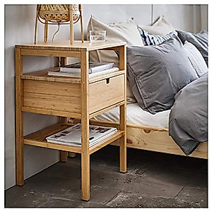 Ikea Nordkisa Nightstand Bamboo 604.476.77