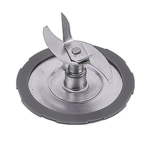 Stainless Steel Blender Cutter Blade, Jar Base Bottom Cap and 4Pcs Blender Gaskets Compatible with Oster Pro 1200 Blender, A.I.Force Premium blender replacement parts