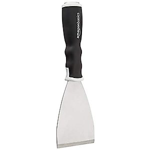 Amazon Basics Soft Grip, Heavy Duty, Straight Scraper with Pole Socket & Hammer End