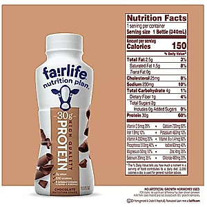 Fairlife Protein Shakes | Nutrition Plan Protein Shake | Chocolate, Vanilla, Strawberry | Core Power Elite | Fair life Protein Shakes Variety Pack |11.5 Fl Oz Pack of 7 | Plus Canned Water to Help you stay Hydrated - Limited Edition