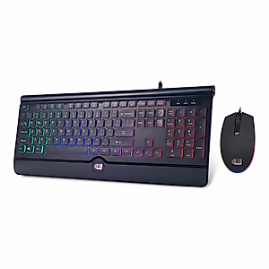 Adesso EasyTouch 137CB Illuminated Gaming Keyboard & Mouse Combo
