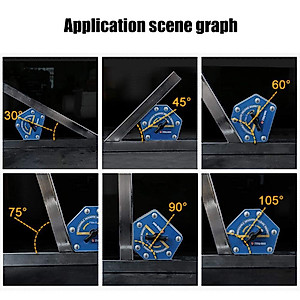 Magnetic Welding Locator 30-50kg FM4-M Switchable Hex Strong Multi Angle Suction Welding Tool Fabrication tools