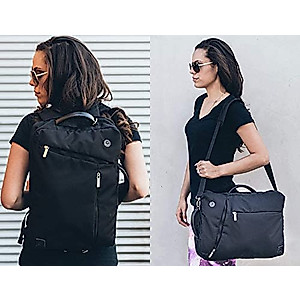ROXIE Laptop Briefcase Backpack Sleeve for Samsung Notebook 9 Pro, Galaxy Book Flex 15, ZenBook 15, HP ENVY x360