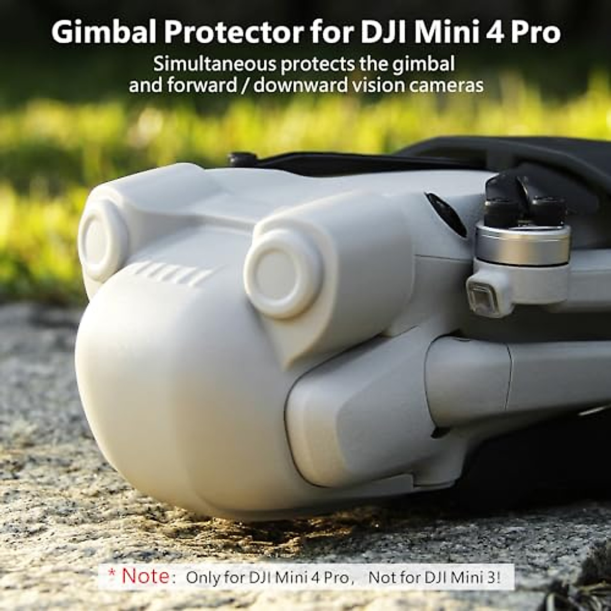 FPVtosky Mini 3 Pro Lens Cap Cover, Gimbal Protector & Frontward Downward Vision Sensors Protector Guard for DJI Mini 3 Pro Drone Replacement Accessories