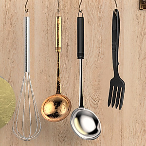 Yuanchu Silicone Flexible Fork, 11 Inch Silicone Fork Heat Resistant Cooking Fork Dishwasher Safe Kitchen Fork Nonstick Blending Fork for Cooking Utensil for Kitchen Stir Mix Mash(Black)