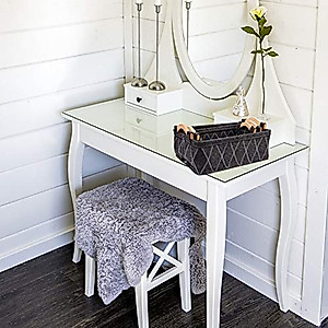 Cabilock Drawer Organizer Collapsible Storage Basket Felt Fabric Baskets Storage Bins Organizer Boxes Containers for Underwear Socks Bra Towel Toiletry Storage Basket with Handles 3 Pcs Shelf Bracket