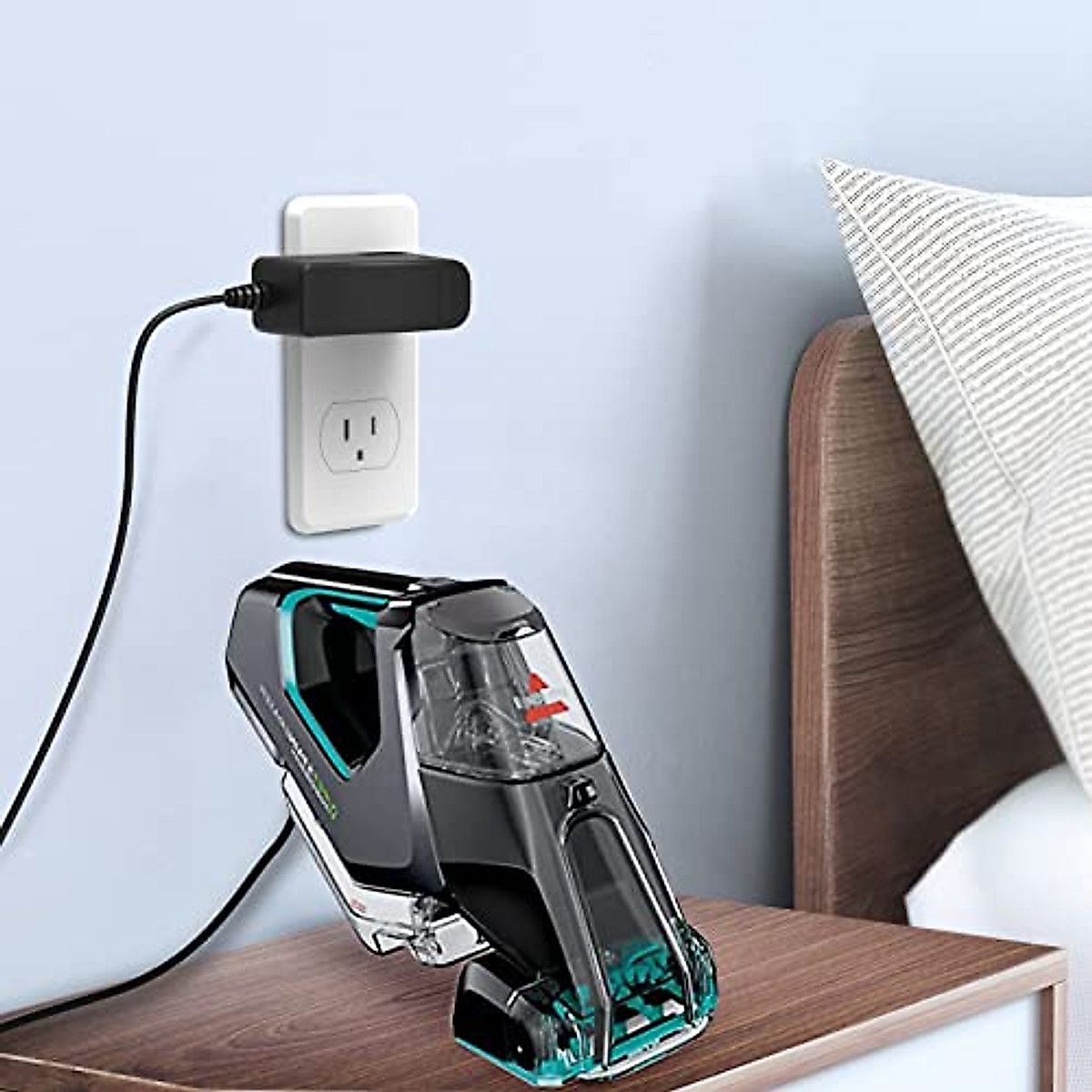 for Bissell Pet Stain Eraser 2837 2842 2846 2877 Charger for Bissell 1624554 Cordless Vacuum Cleaner Power Cord AC DC Adapter Supply