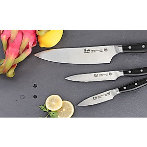 Cangshan D Series 61772 German Steel Forged 3-Piece Starter Knife Set