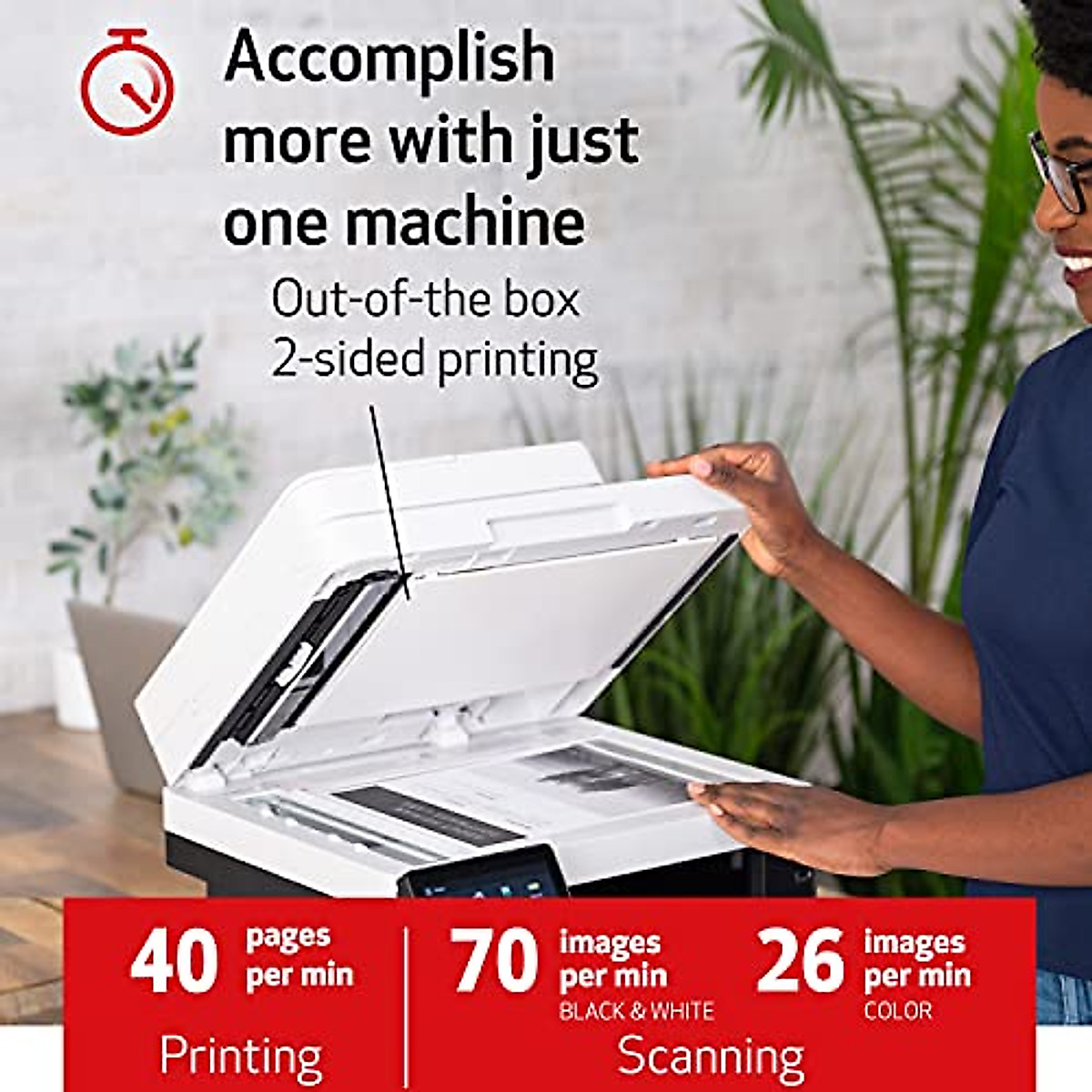 Canon imageCLASS MF455dw - All in One, Duplex, Wireless Laser Printer with 3 Year Warranty