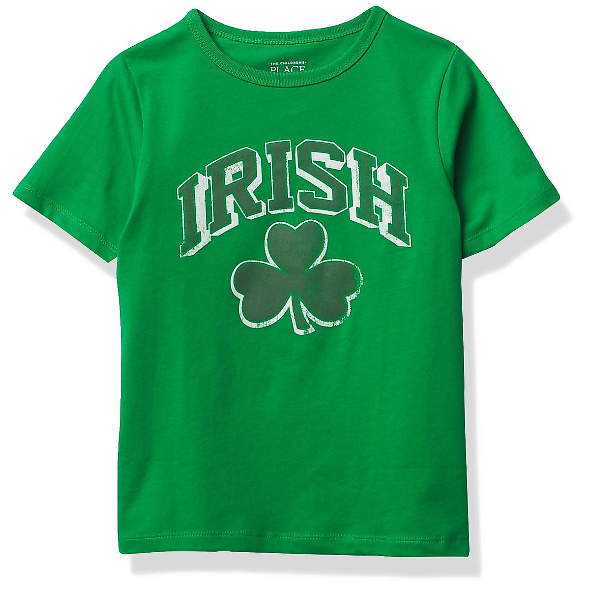 The Children's Place baby boys and Toddler Matching Family Shamrock Graphic Tee T Shirt, Green Acres, 2T US