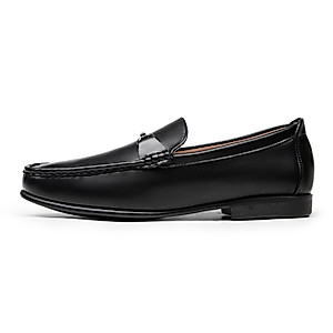 Bruno Marc Men's Henry-1 Dress Loafers Slip On Casual Driving Shoes for Men Black/Henry-1 Size 6.5 M US