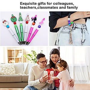 100 Pieces 15mm Round Silicone Beads DIY Necklace Bracelet Beads Set for Crafts Bracelet Jewelry