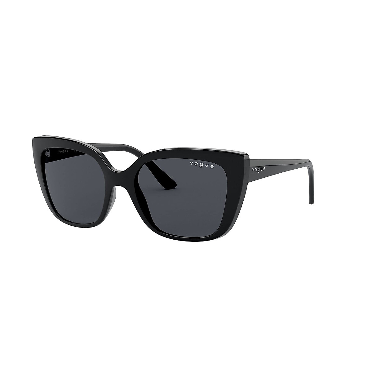 Vogue Eyewear Women's VO5337S Square Sunglasses, Black/Grey, 53 mm