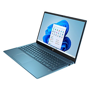 HP Pavilion 15 2022 Business Laptop 15.6" FHD IPS Touchscreen 4-Core Intel i7-1195G7 16GB DDR4 2TB SSD Intel Iris Xe Graphics Wi-Fi 6 Backlit Keyboard Fingerprint Windows 11 Home w/ONT 32GB USB