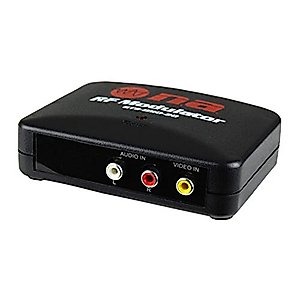 RF Modulator TV Switch Audio Video RCA Ant Input to F Type Coax Output Converter