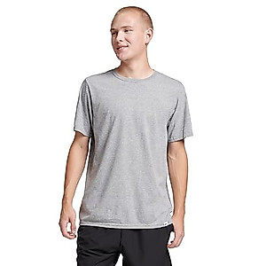 Russell Athletic mens Performance Cotton Short Sleeve T-Shirt, oxford, L