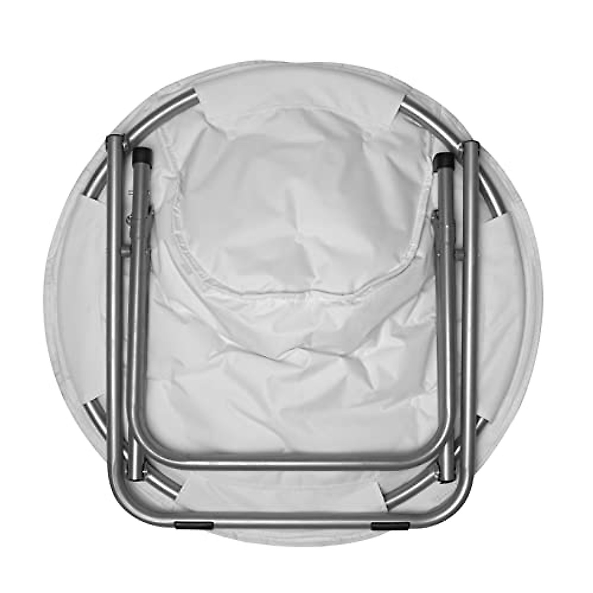 Urban Lifestyle Mongolian Faux Fur Saucer Chair, Off White