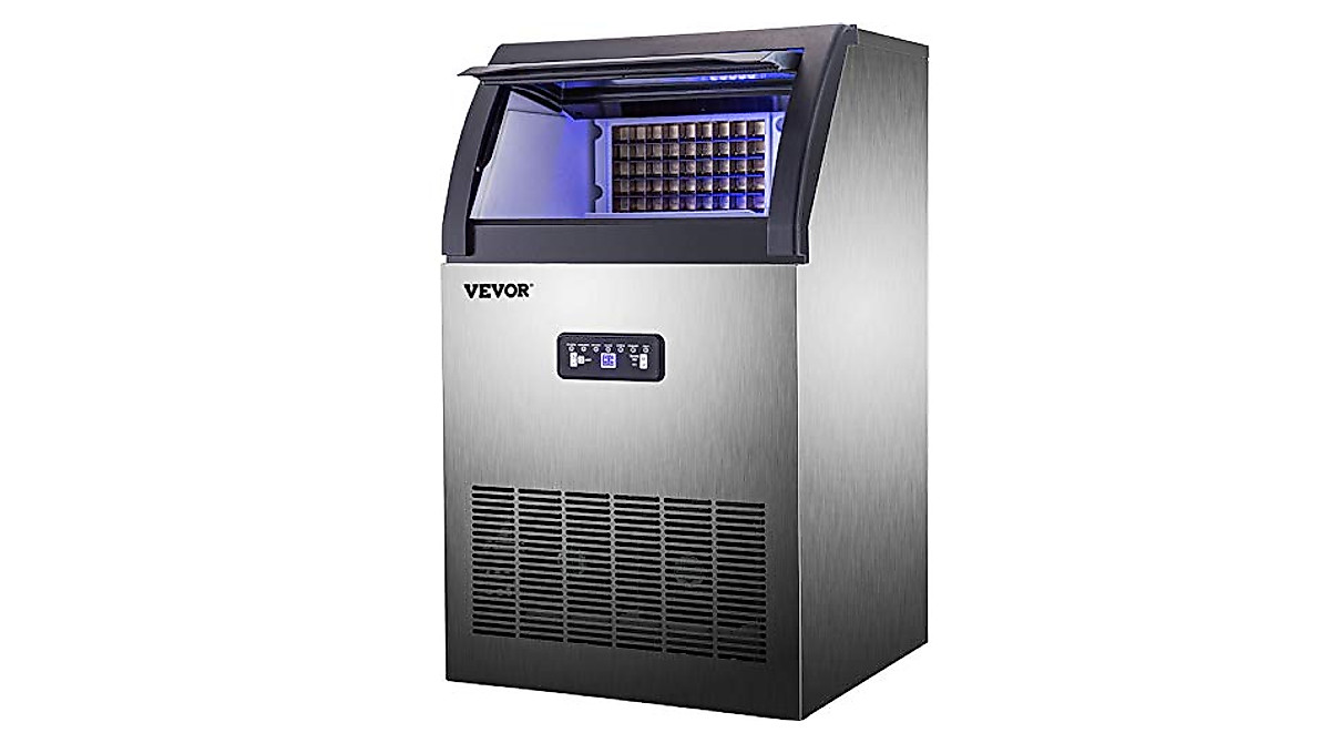VEVOR 110V Ice Maker: Fast Ice Production & Safety Features