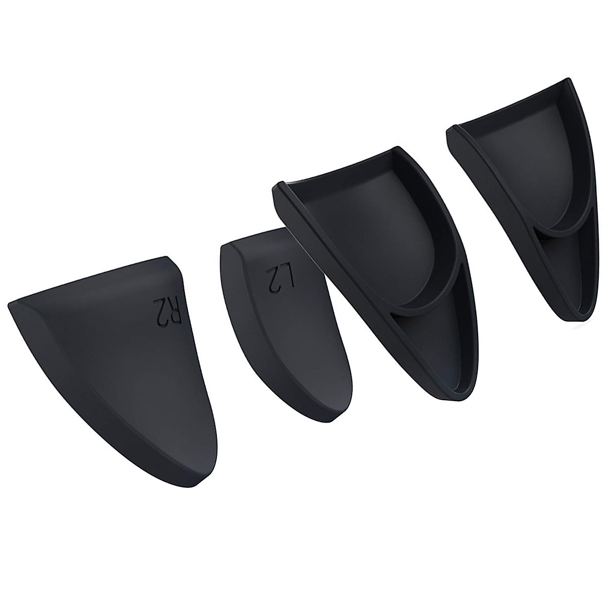 DaMohony 8-in-1 PS5 L2 R2 Trigger Extenders 4pcs Controller Thumbstick Caps PS5 Accessories for PS5 Controller