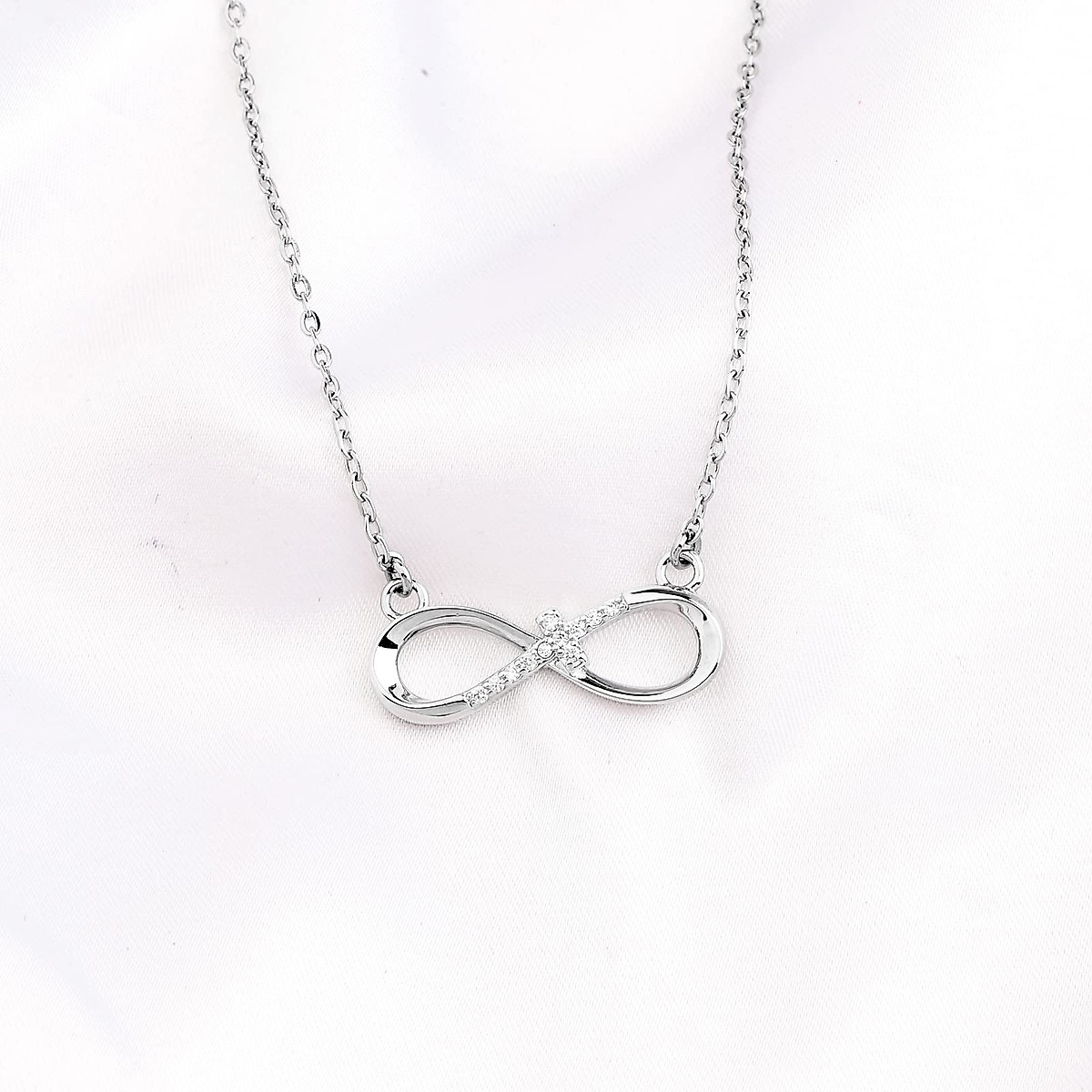 KUIYAI Stainless Steel Baptism Necklace, Religious Gift for Godmother, God, Communion, On Your Baptism (1.18inches Diameter, Unisex, Hypoallergenic)