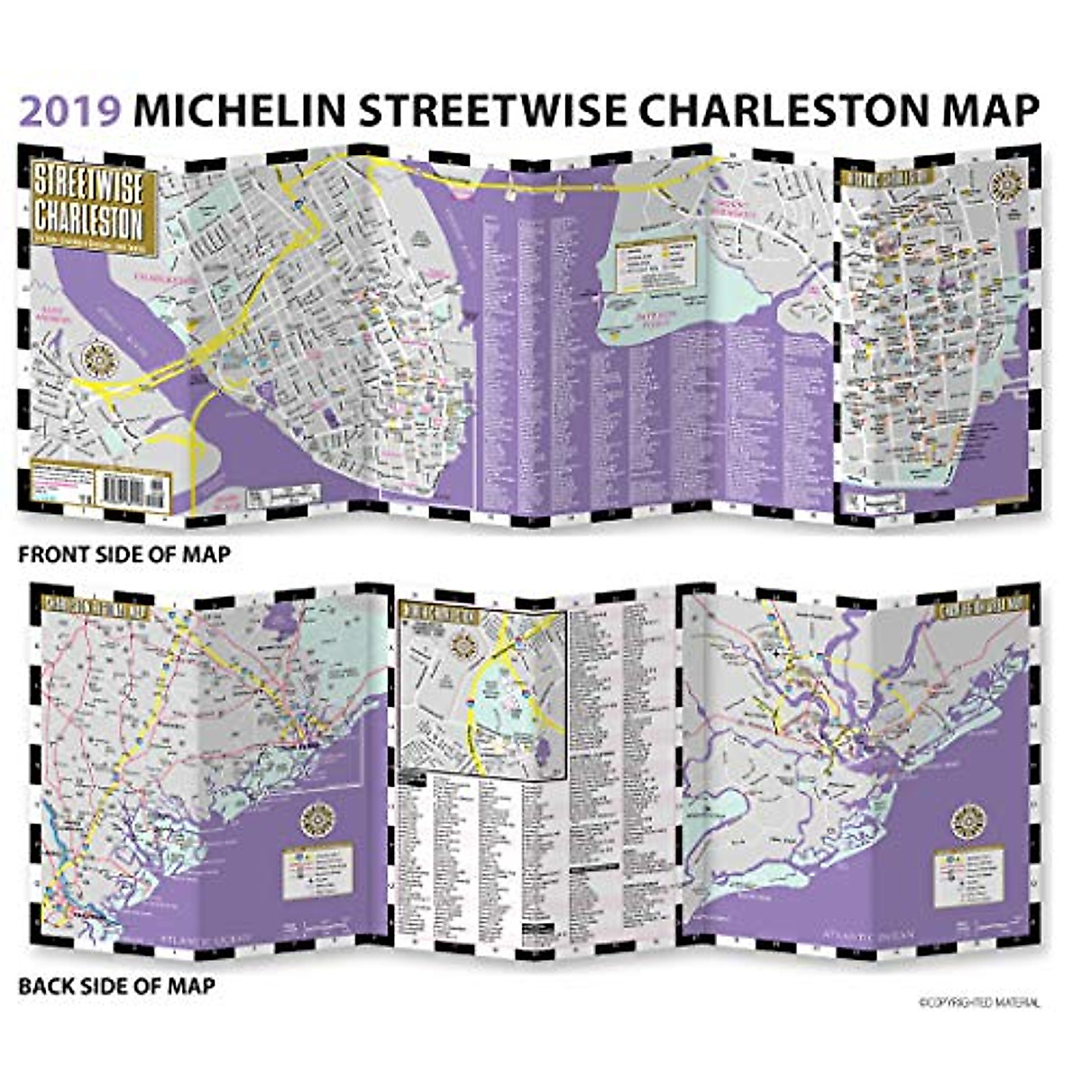 Streetwise Charleston Map - Laminated City Center Street Map of Charleston, South Carolina (Michelin Streetwise Maps)