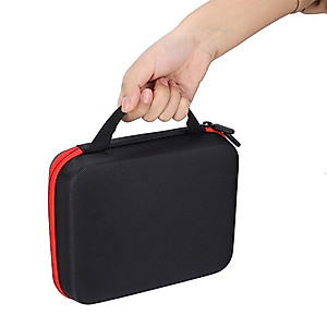 Lwuey Diamond Painting Storage Containers, 30 Slot Diamonds Storages Case Portable Paintings Organizer Shockproof Art Store Cases Box for DIY Diamond Arts Craft Jewelry Bead Rhinestones Organizer(Red)