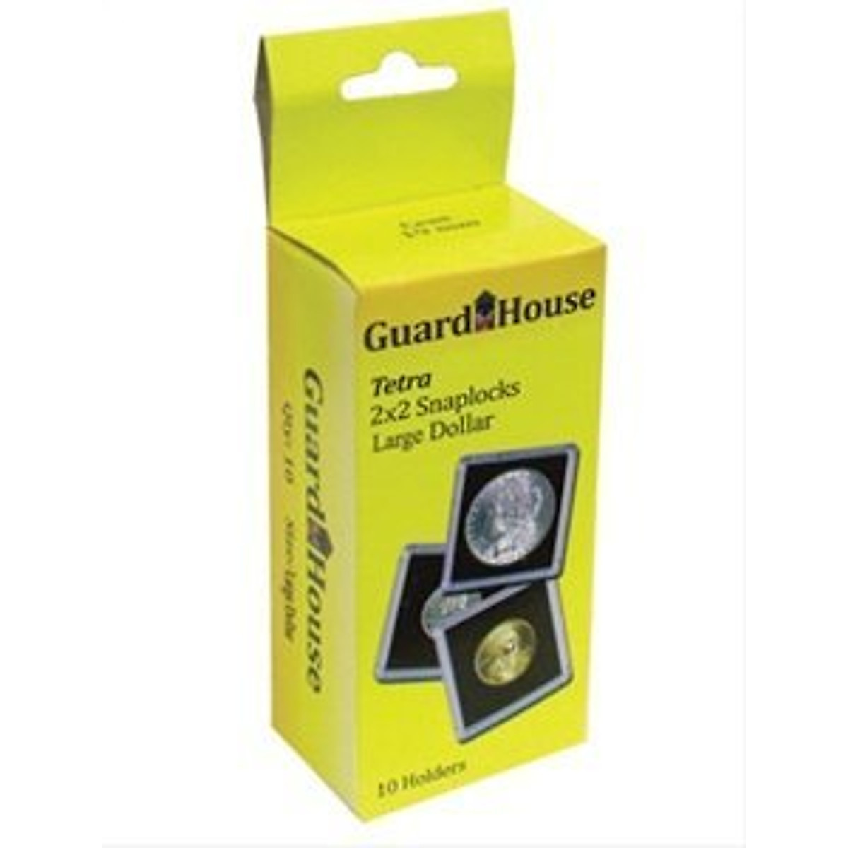 2x2 Large Dollar Tetra Snaplock -10 per box by Guardhouse