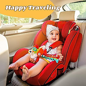 Montessori Baby Sensory Pull String Toys, Silicone Teething Toy for Babies 6-18 Months, 1-3 Years Old, Birthday Gifts for Infants Toddlers Kids Boy Girl, Bath Activities Travel Motor Skill