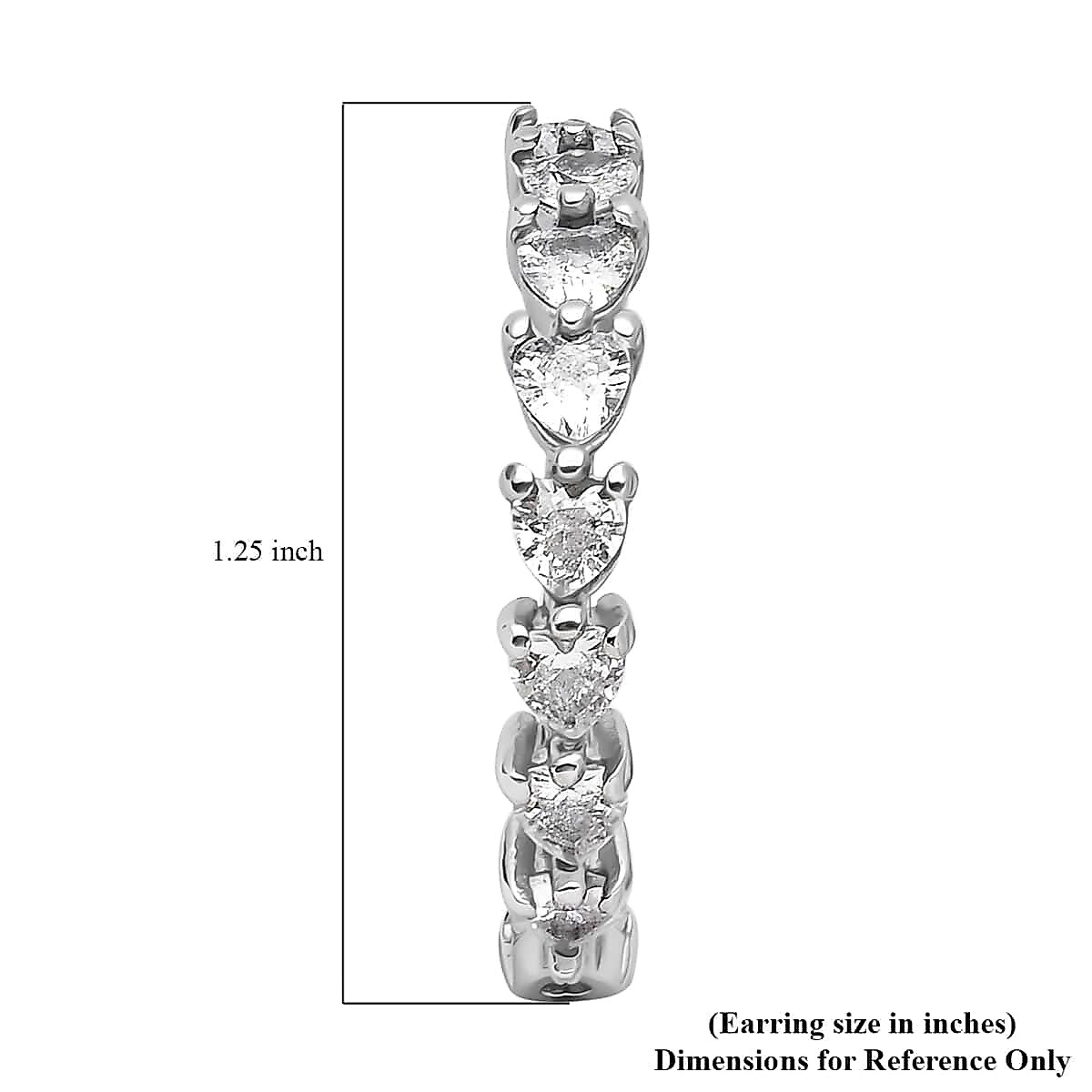Cubic Zirconia Earrings for Women - Unique Vintage Crystal Jewelry for Anniversay Wedding Birthday Gifts - CZ
