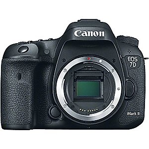 Canon EOS 7D Mark II 20.2MP HD 1080p DSLR Camera Body Only (Renewed)