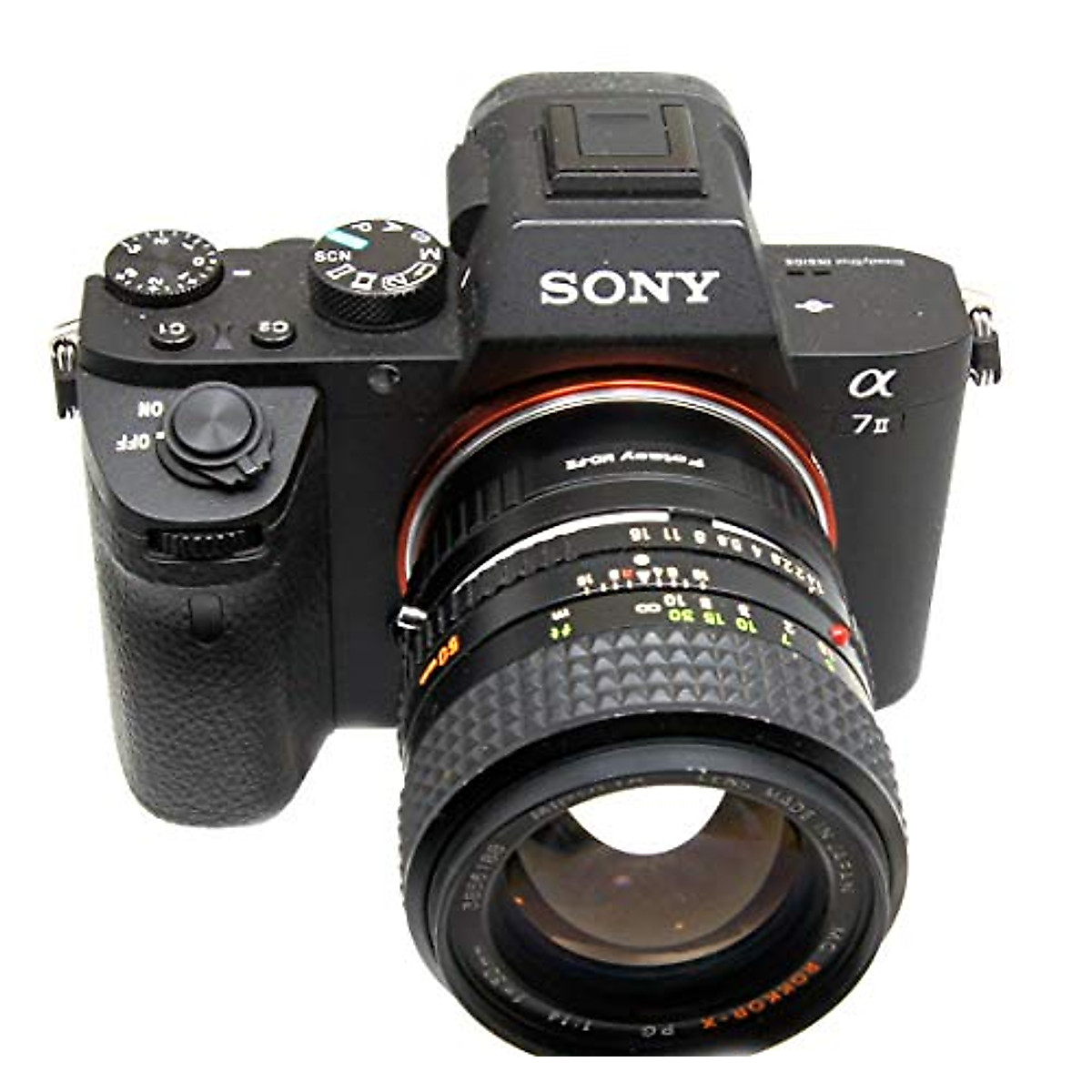 Fotasy Minolta MD MC Rokkor Lens to E Mount Adapter, MD E Mount, MD to E, Compatible with Sony a7 a7R a7s II III IV a9 a7c Alpha 1 a6600 a6500 a6400 a6300 a6100 a6000 a5100 a5000 a3500 ZV-E10