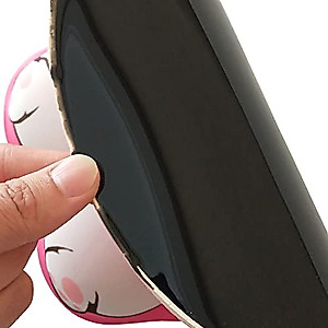 Kawaii Fun Dog Mouse Pad Cute Computer Mouse Pads Gaming Mouse Mat Ergonomic 3D Mouse Pad with Gel Wrist Support Rose