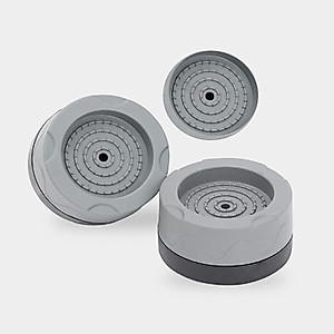 4er Set MöBelfuss, Sofabeine Runde Pp Kunststoff, Runde Stuhl, Sofa FüßE, FüR Bett Stuhl Couch Sofa Tisch, Schrankfuß, ErhöHen TischhöHe MöBelfüßE, Schwarz (1.37in/3.5cm)