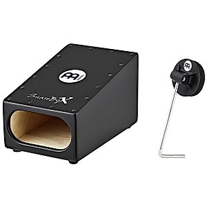 Meinl Pickup Snarebox with L-Shaped Soft Foam Beater and Internal Snares for High Pitched Stomp Box Rhythms - MADE IN EUROPE - Baltic Birch Wood, 2-YEAR WARRANTY (PSNAREBOX)