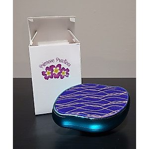 Painless Hair Removal Tool New Nano Crystal Epilator Micro Abrasive Particle Technology (Aqua)