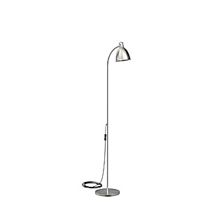 Ikea 201.109.03 Lersta Floor/Reading Lamp, Aluminum