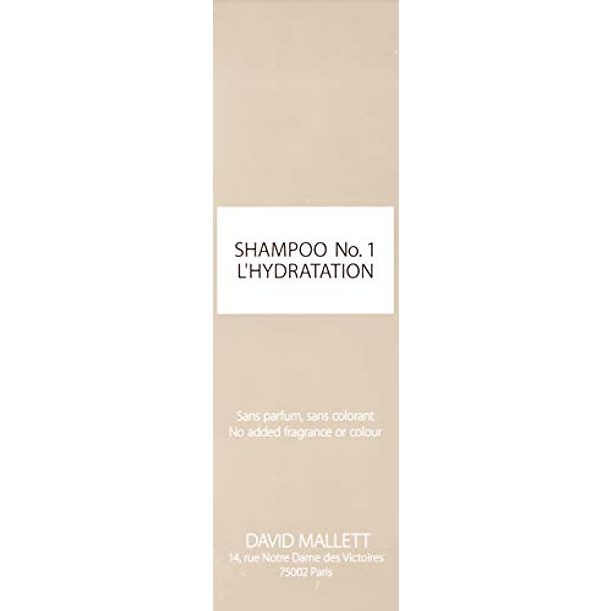 David Mallett Shampoo No.1: L'Hydration, 250 ml