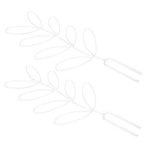 SECFOU 2pcs Plant Climbing Frame Outdoor Planter Stand Flower Plant Rose Trellises Metal Plant Climbing Trellis Small Trellis Garden Trellis Gardening Tool Vine Climbing Support Rack Mini