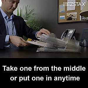 EZSTAX Try our Regular Size for Your Closet and Our File Organizers for Your Desk