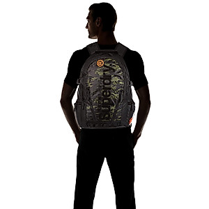 Superdry Men's Backpack, Green (Green Camo), 28x45x12 centimeters (W x H x L)