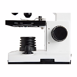 Celestron – Celestron Labs – Monocular Head Compound Microscope – 40-800x Magnification – Adjustable Mechanical Stage – Includes 2 Eyepieces and 10 Prepared Slides