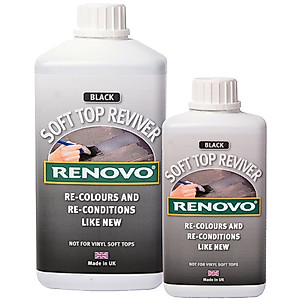 CCA RENOVO Soft Top Reviver - Black - 1 Litre - RHRBLA1111