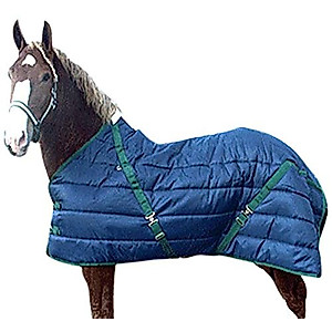 High Spirit Snuggie Large Horse Stable Blanket, 90-Inch