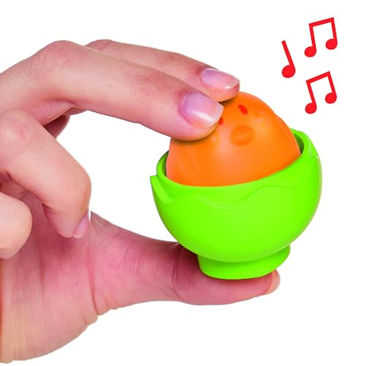 Toomies TOMY Hide & Squeak Eggstension Egg Stackers