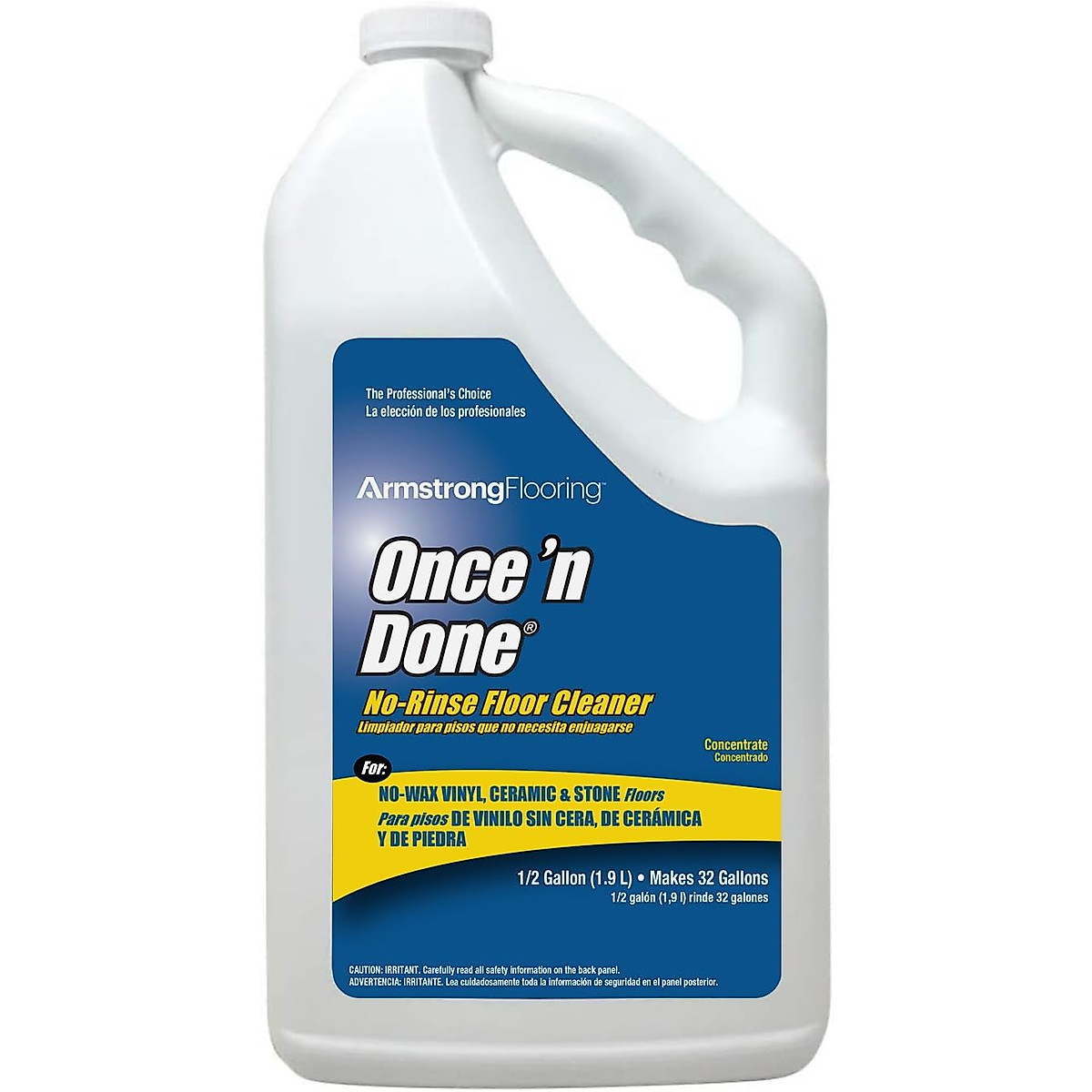 Armstrong 330806 Armstrong Once 'N Done Cleaner Concentrate, 1/2 Gallon(64OZ)