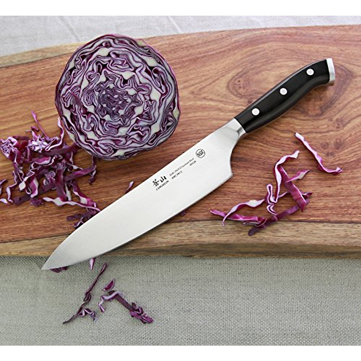 Cangshan D Series 59120 German Steel Forged Chef's Knife, 8-Inch